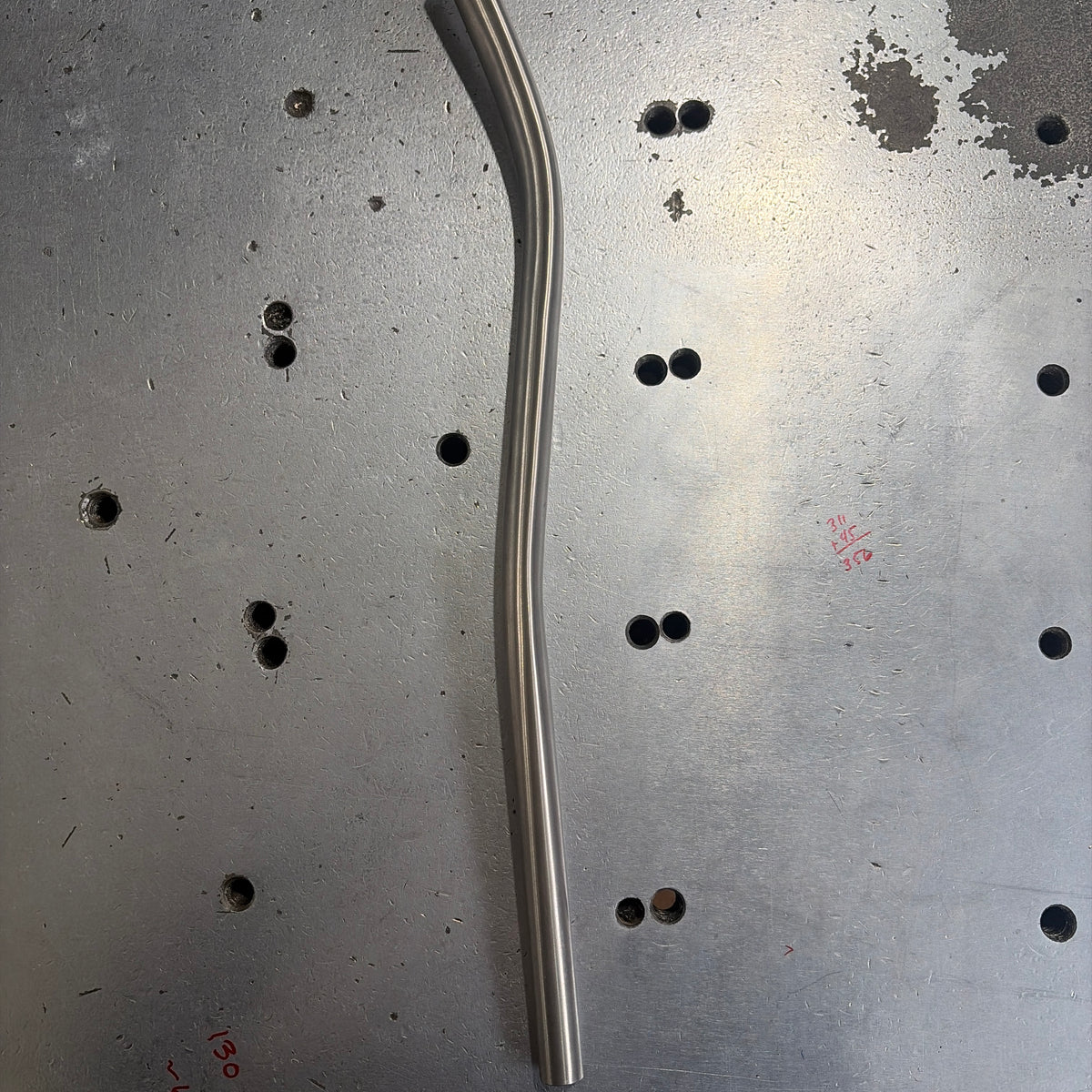 16-27mm x 440 Oval Taper Double-Bend Titanium Chain Stay (Pair ...