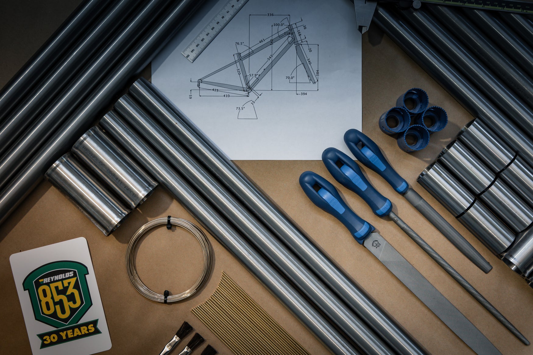 Reynolds 853 Custom Tubeset – Firsthand Framebuilding